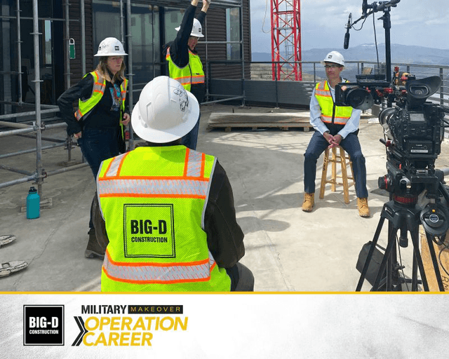 Final Episode featuring Big-D Construction on Military Makeover: Operation Career is airing on ...